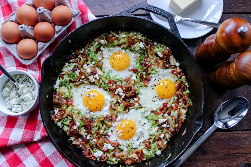 Brussels Sprout Hash - Bonappeteach