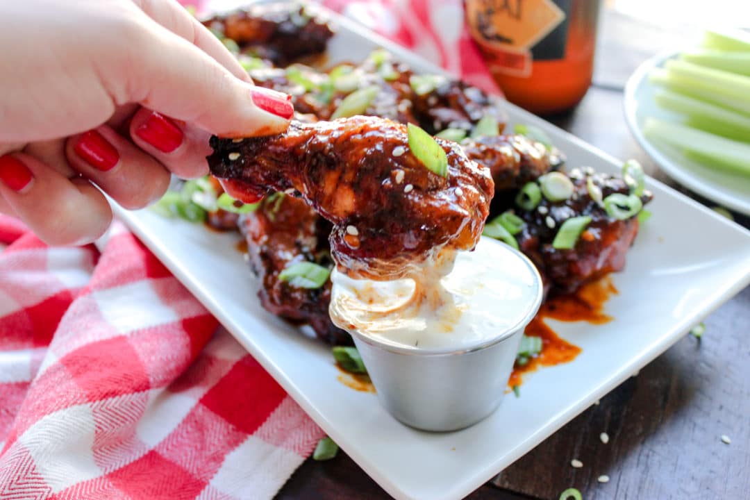 Grilled Firecracker Wings - Bonappeteach