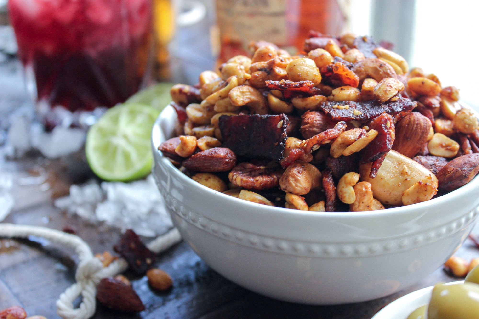 Asian Inspired BBQ Snack Mix - Bonappeteach
