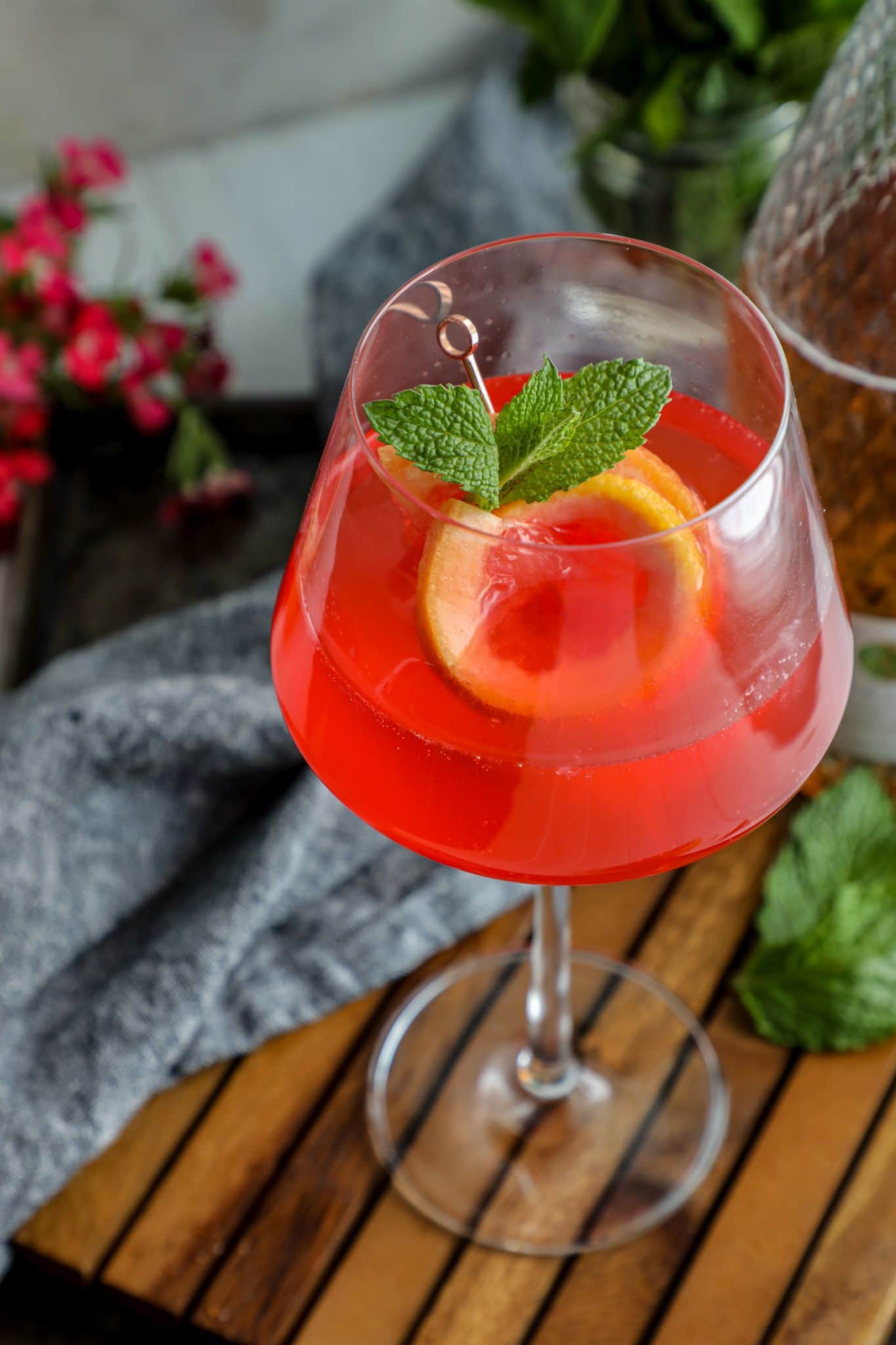 Rose Aperol Spritz - Bonappeteach