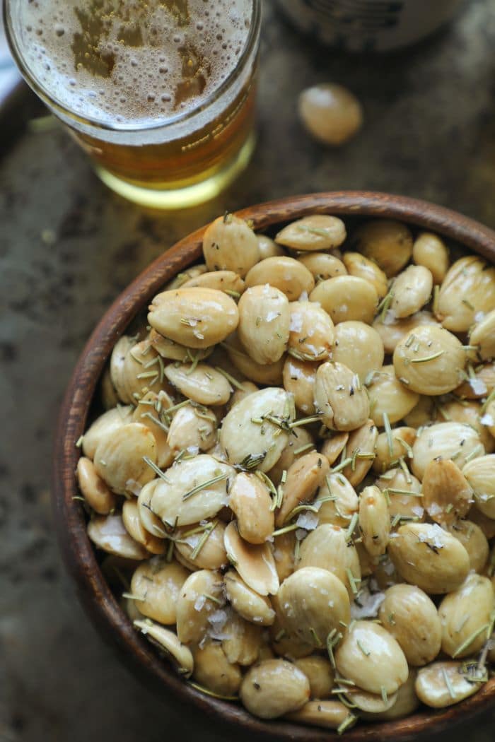 How To Make Herb Smoked Marcona Almonds - Bonappeteach