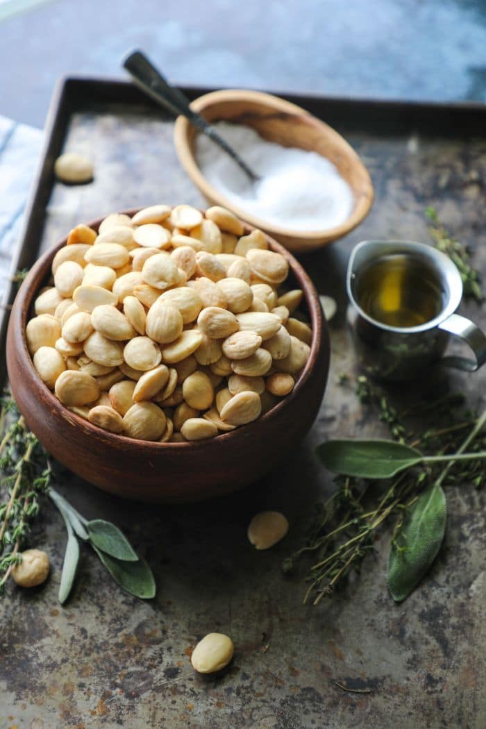 How To Make Herb Smoked Marcona Almonds - Bonappeteach