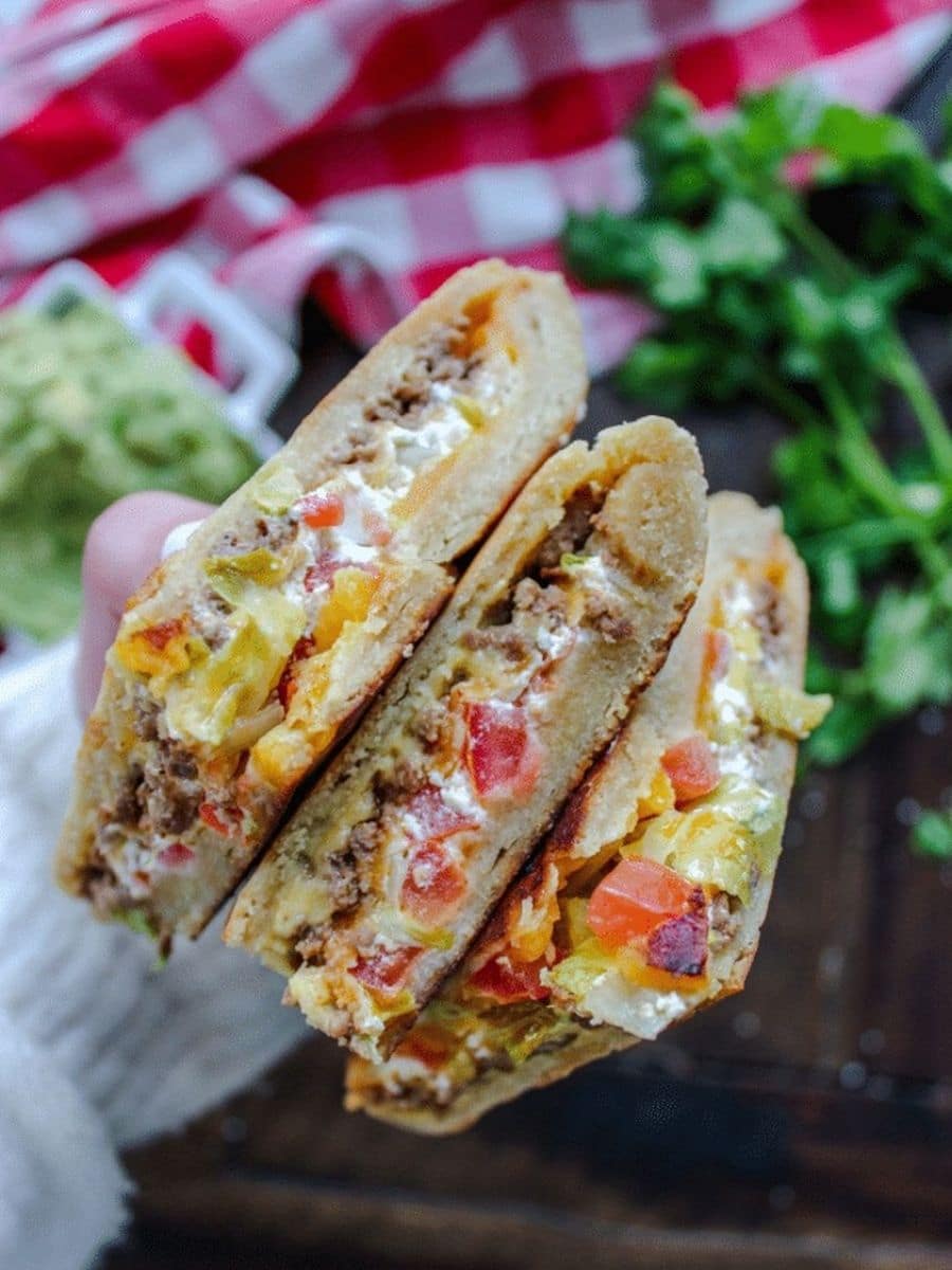Homemade Keto Crunchwrap Supreme - Bonappeteach