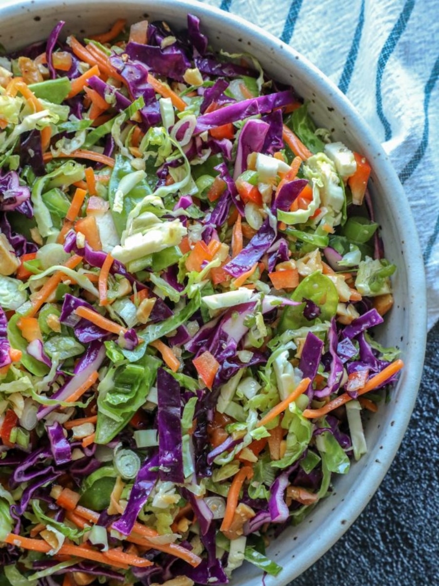 Brussel Sprout Fish Taco Slaw Recipe - Bonappeteach