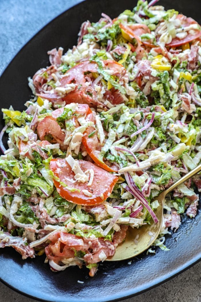 Grinder Salad Recipe - Bonappeteach