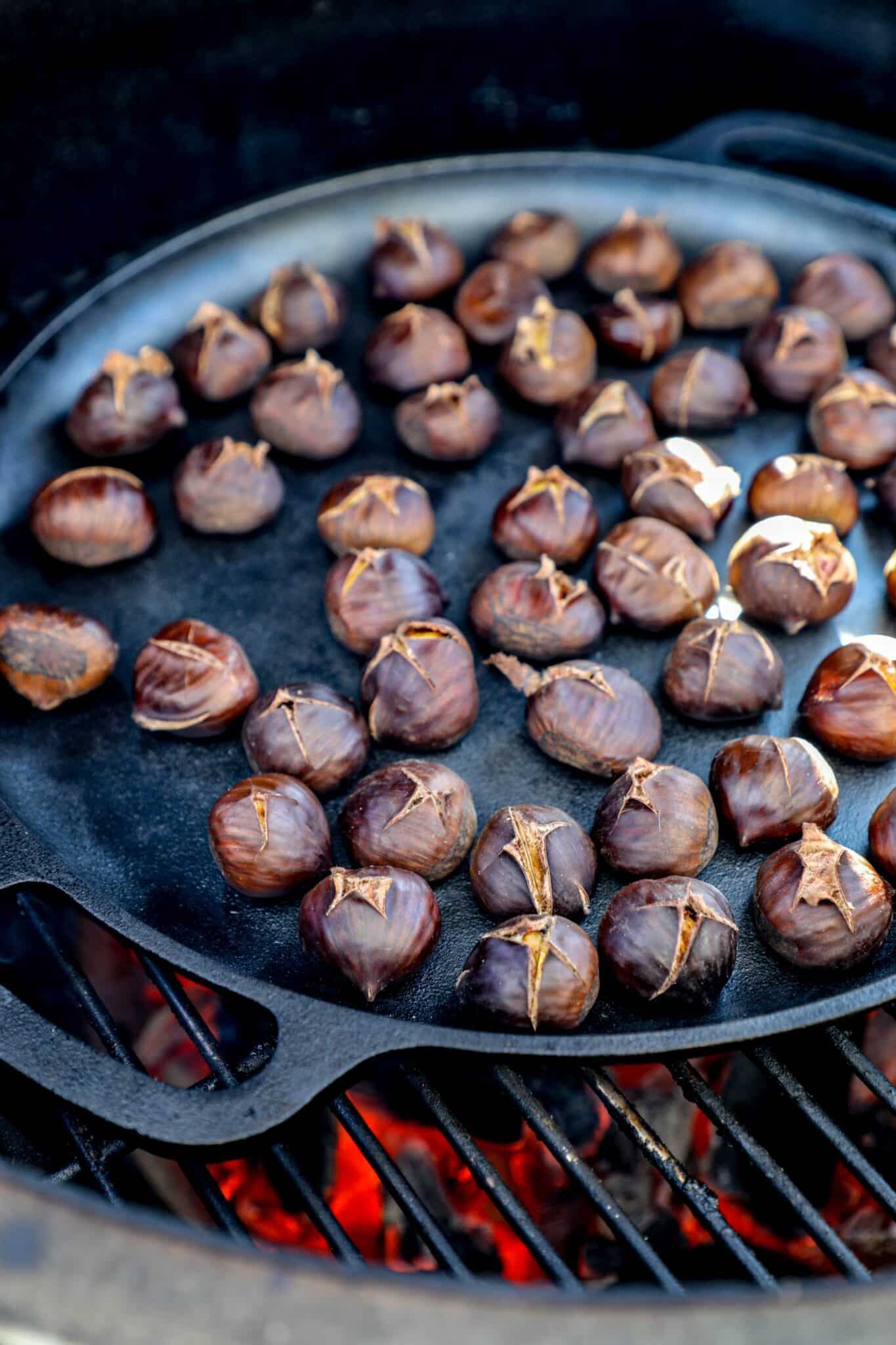 Fire Roasted Chestnuts Recipe - Bonappeteach