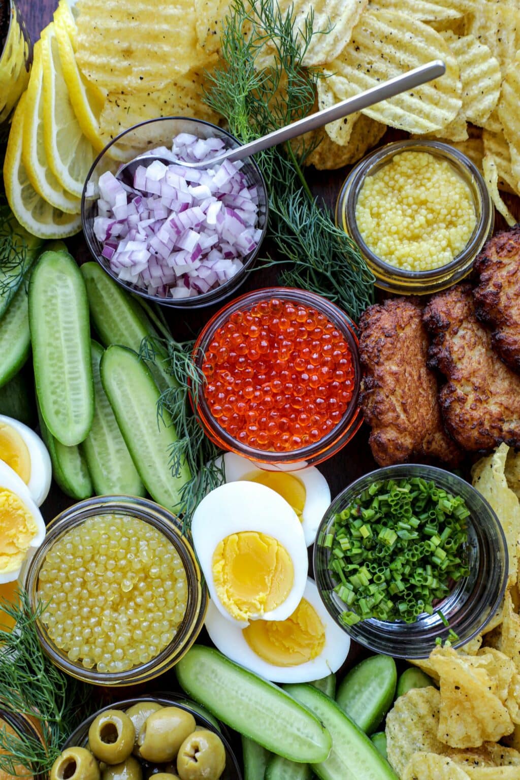 How To Build A Caviar Board - Bonappeteach