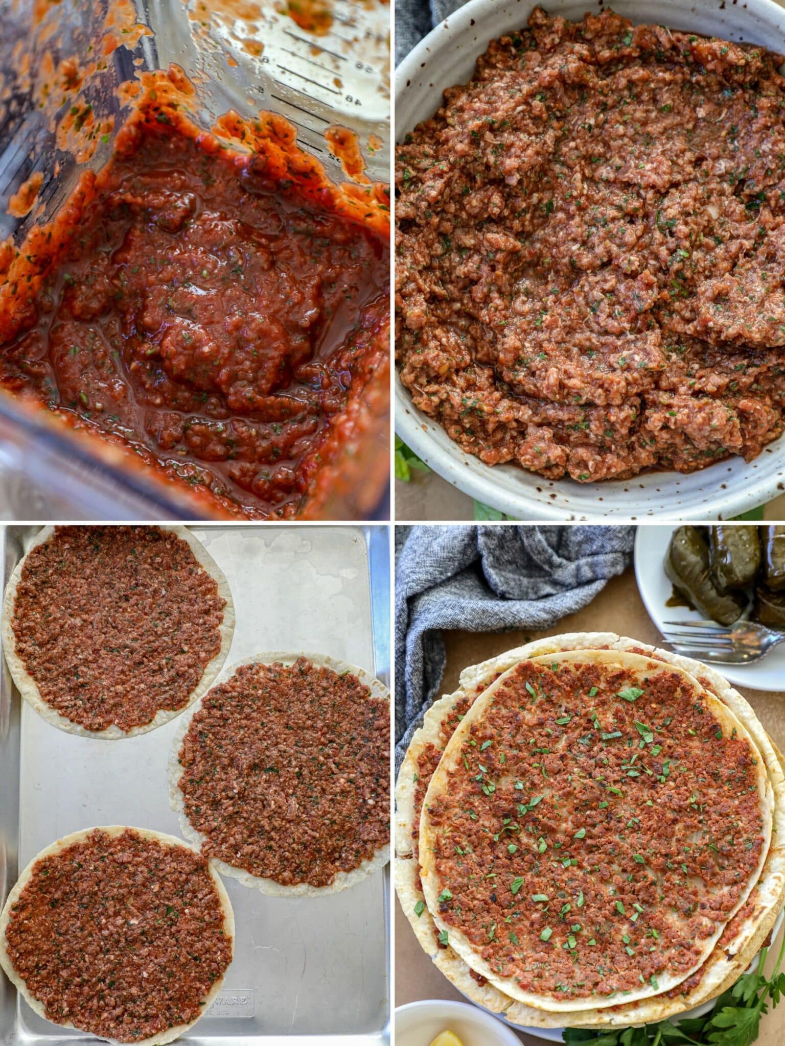 Armenian Lahmajoun Recipe - Bonappeteach