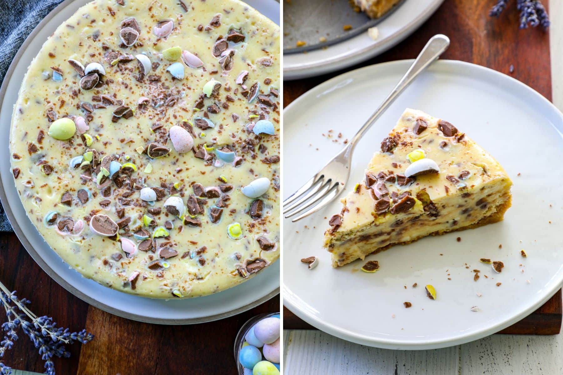 Cadbury Mini Egg Cheesecake - Bonappeteach