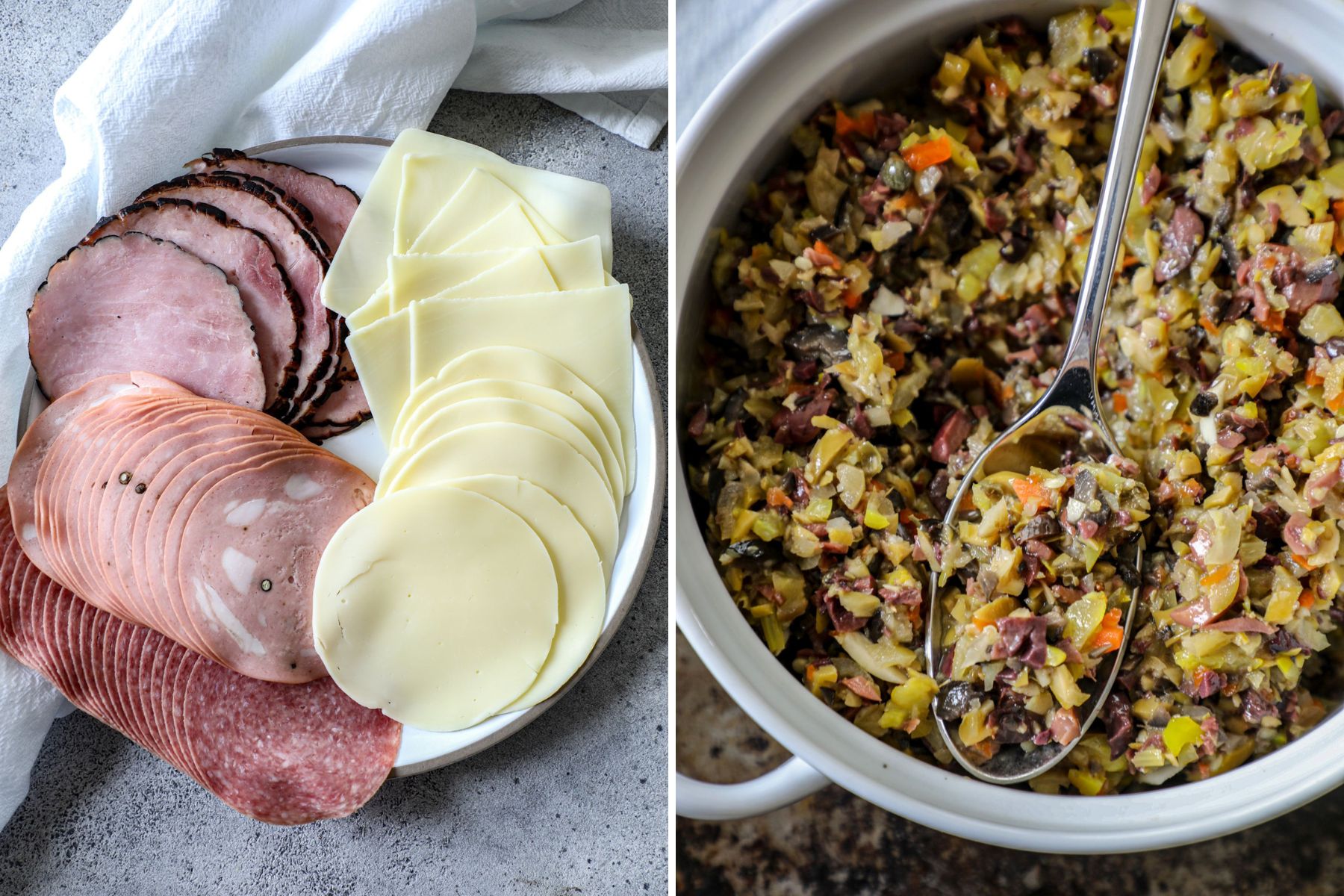 Muffuletta Sliders - Bonappeteach