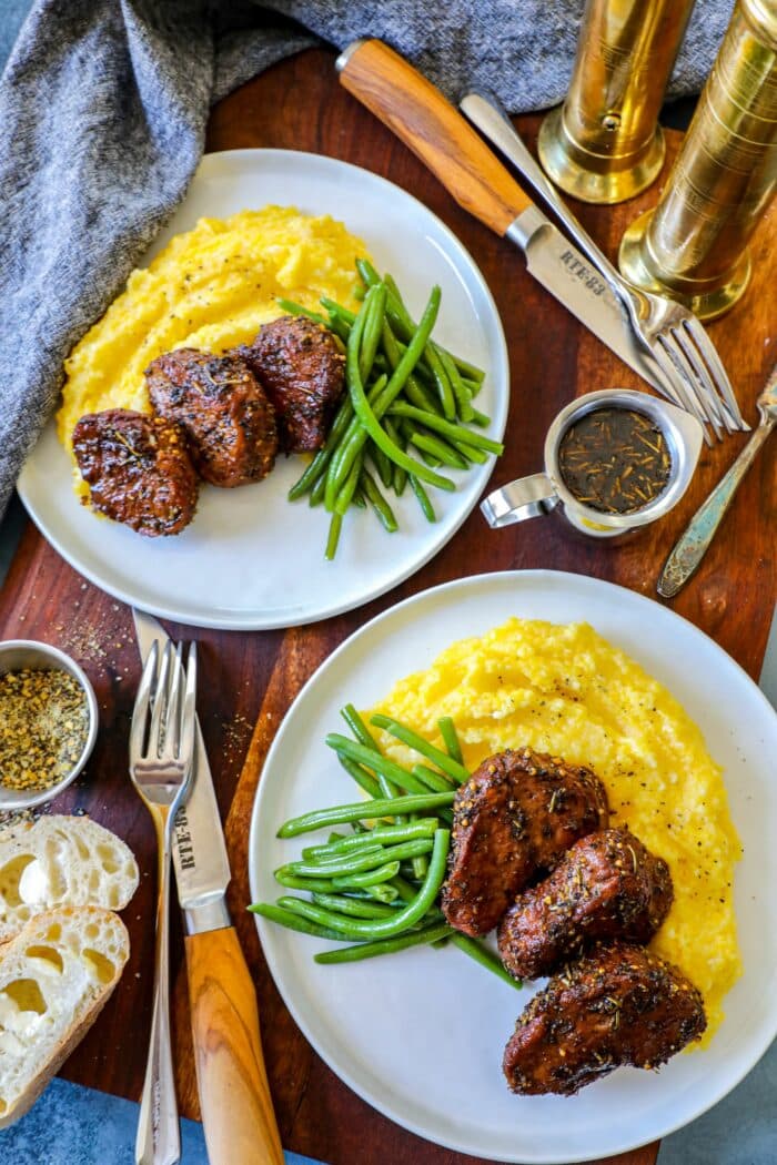 Beer And Brown Sugar Pork Medallions - Bonappeteach
