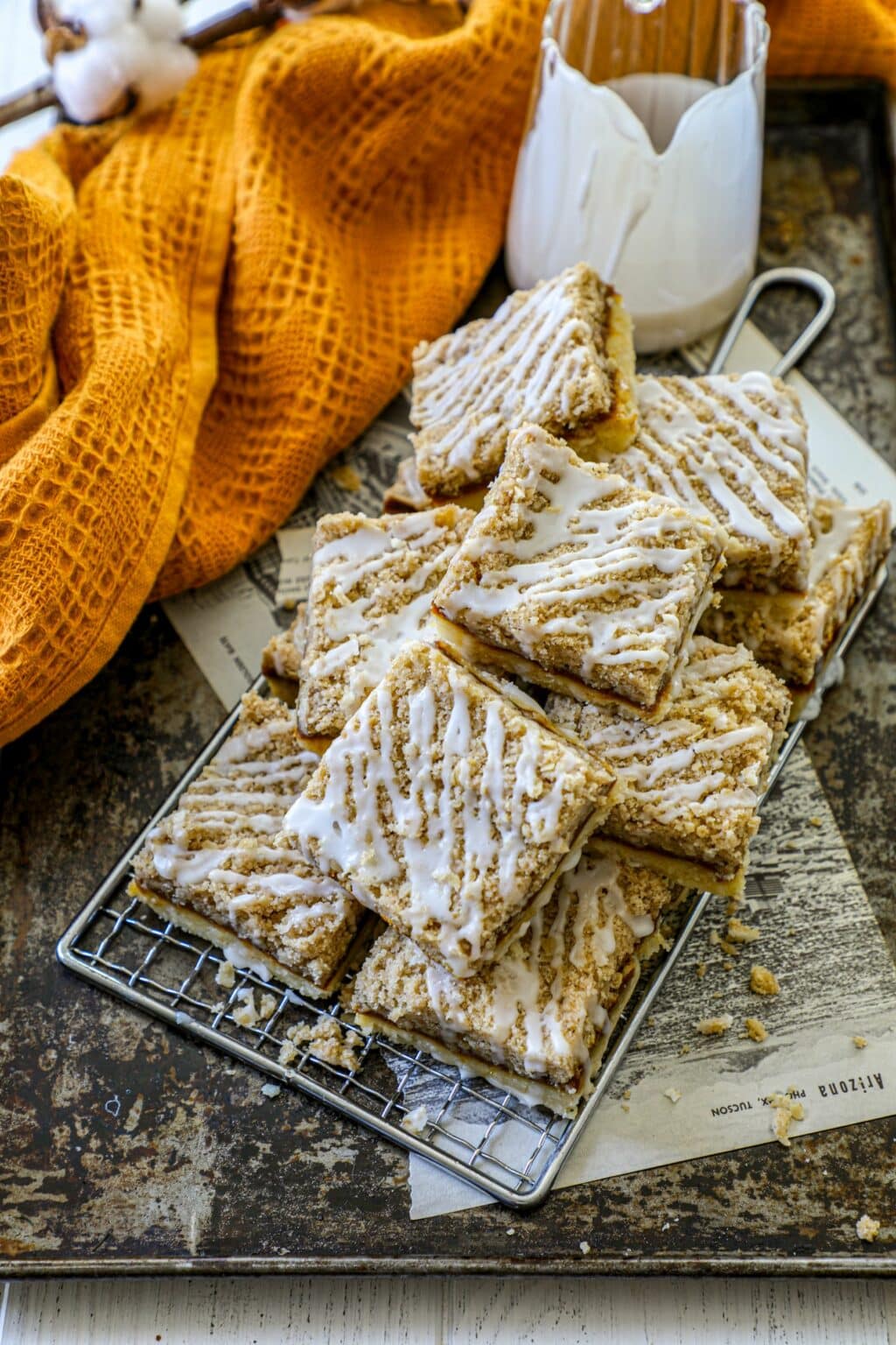 Pumpkin Butter Bars Recipe - Bonappeteach