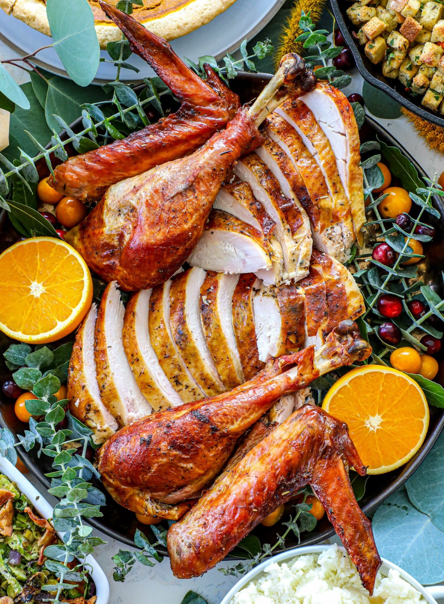 Cheesecloth Herb Butter Turkey Recipe - Bonappeteach