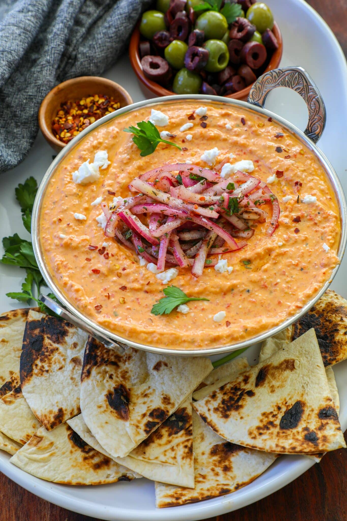 Tirokafteri (Greek Feta Dip) Recipe - Bonappeteach