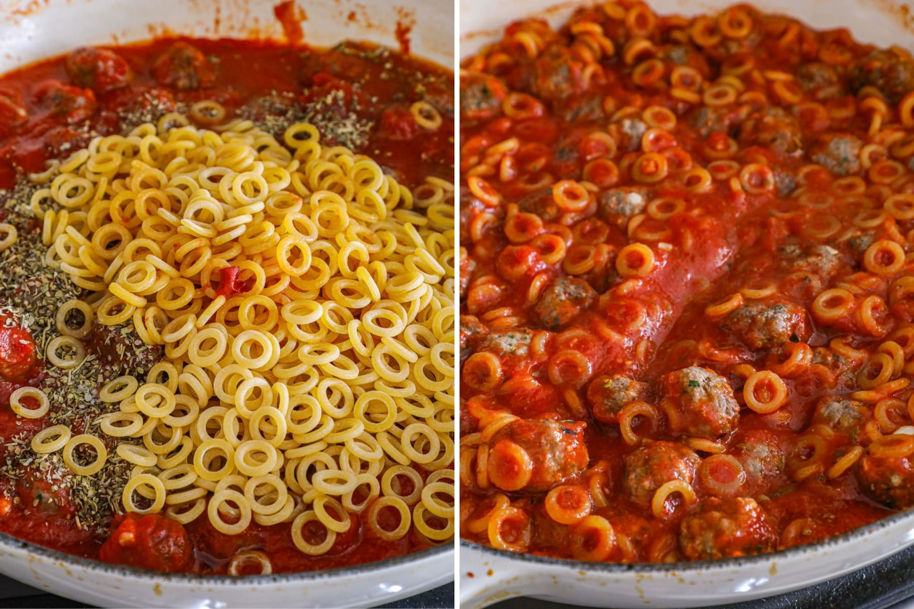 Homemade Spaghettios With Meatballs - Bonappeteach