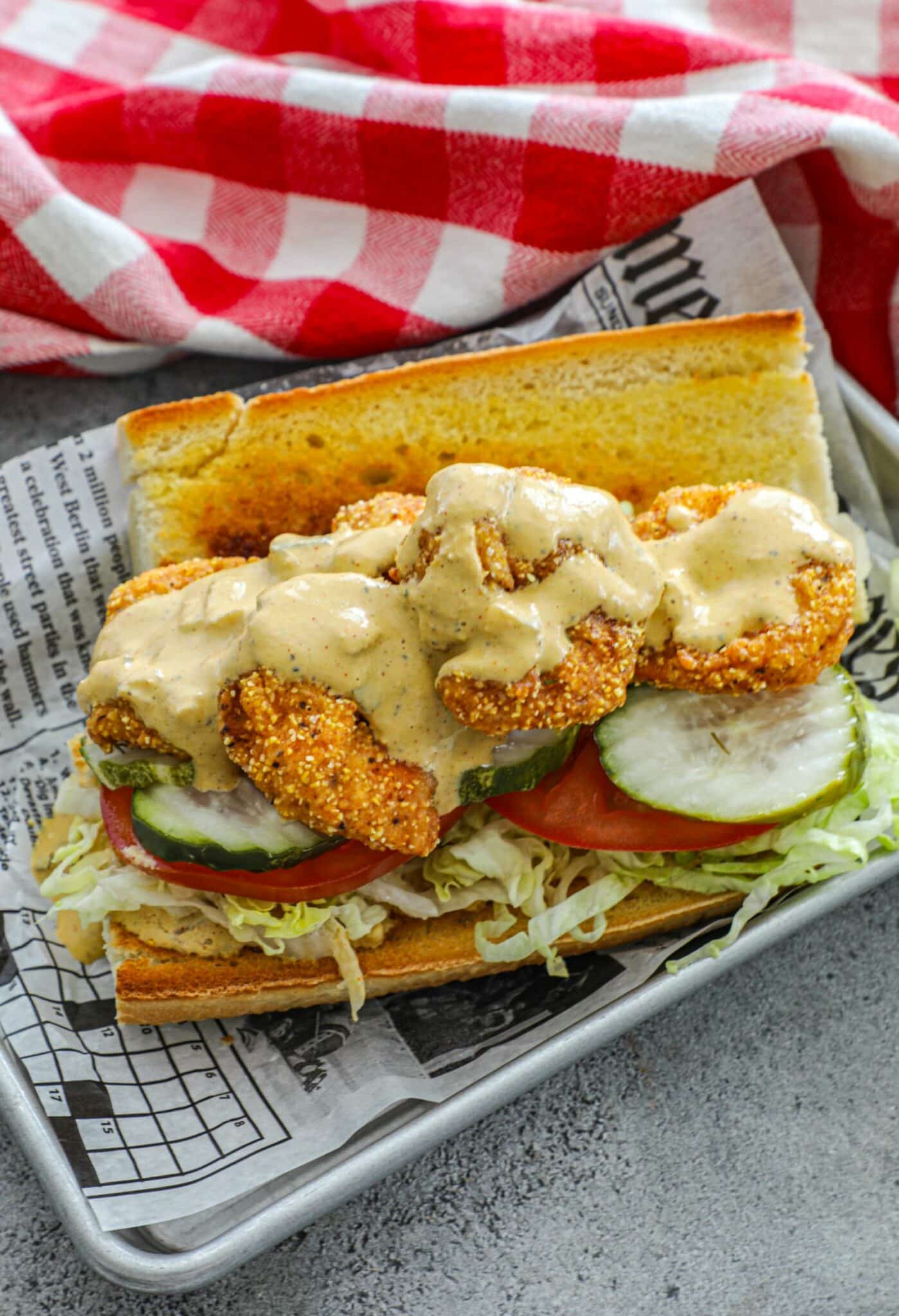 Po Boy Sandwich Recipe - Bonappeteach