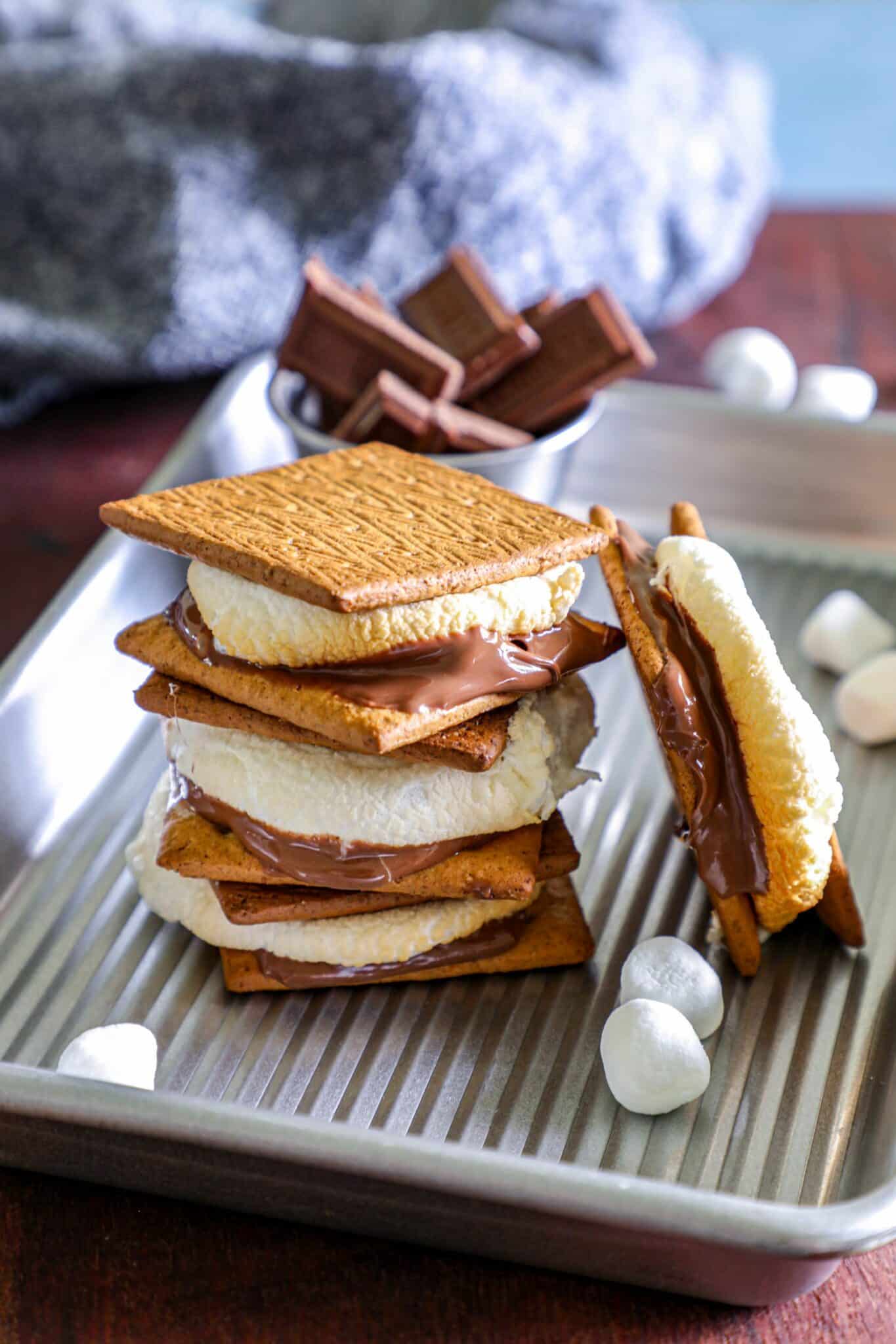 5 Minute Smoked Smores Recipe - Bonappeteach