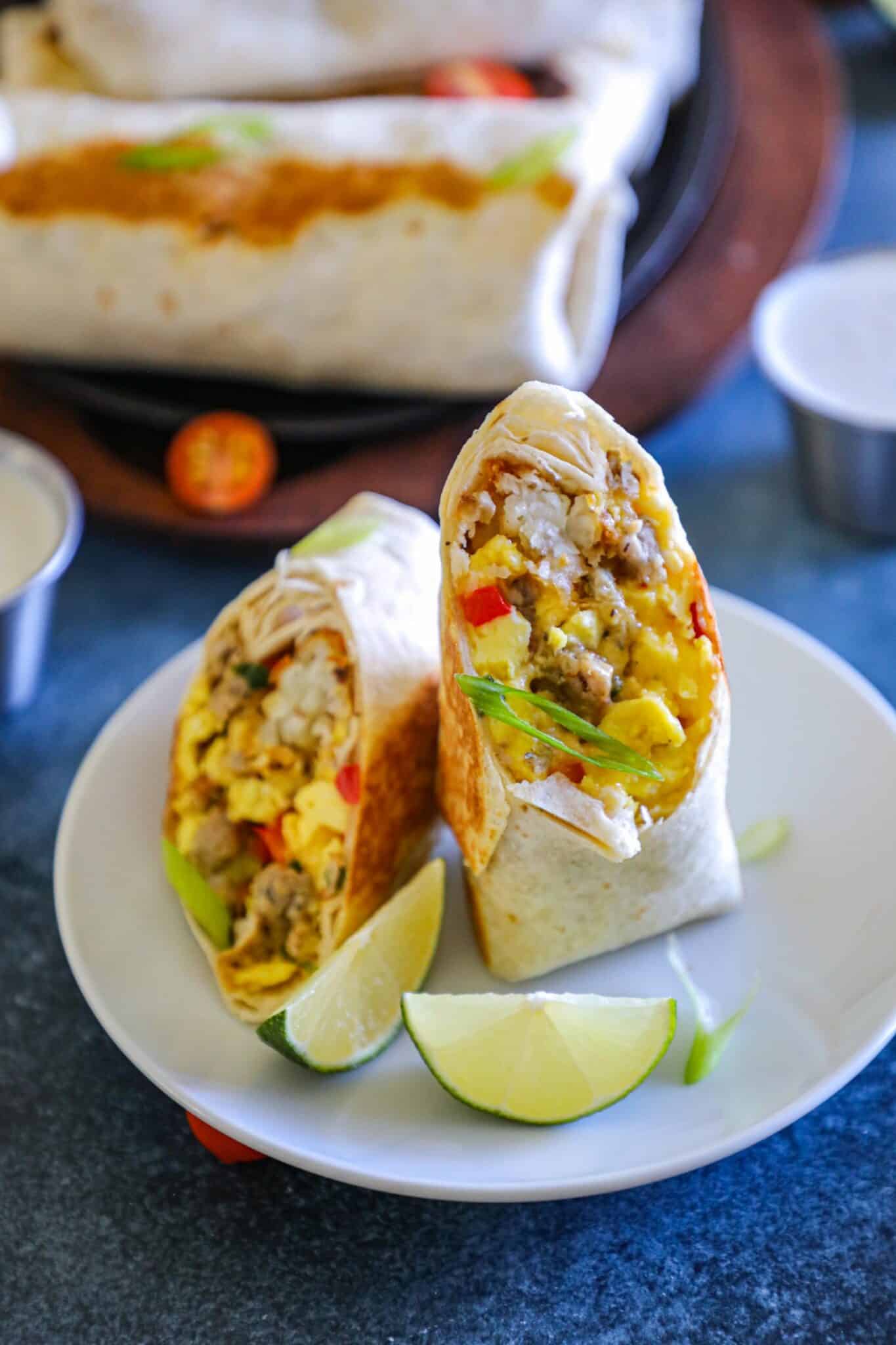 Homemade McDonald's Breakfast Burrito Recipe - Bonappeteach