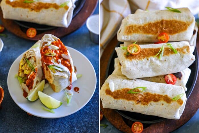 Homemade McDonald's Breakfast Burrito Recipe - Bonappeteach