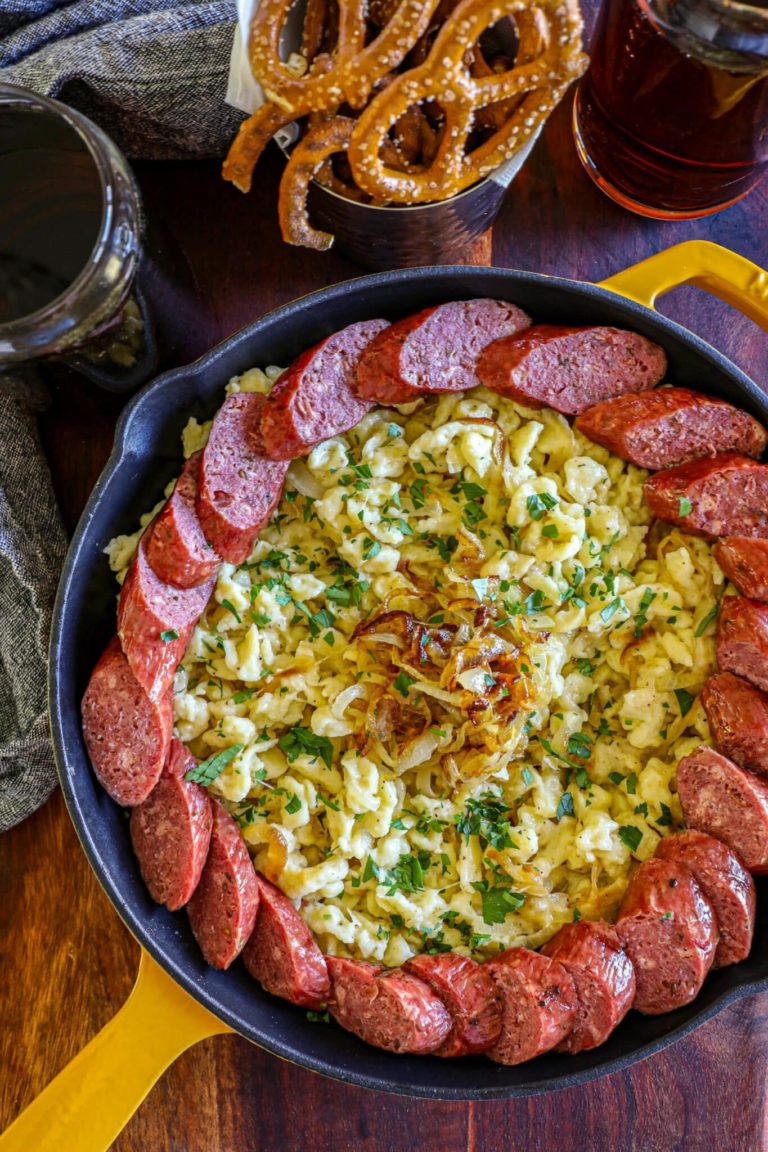 German Cheese Spaetzle (Käsespätzle) Recipe - Bonappeteach