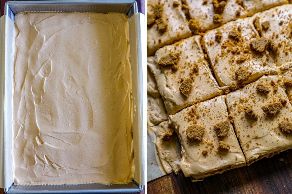 Pumpkin Pudding Bars - Bonappeteach