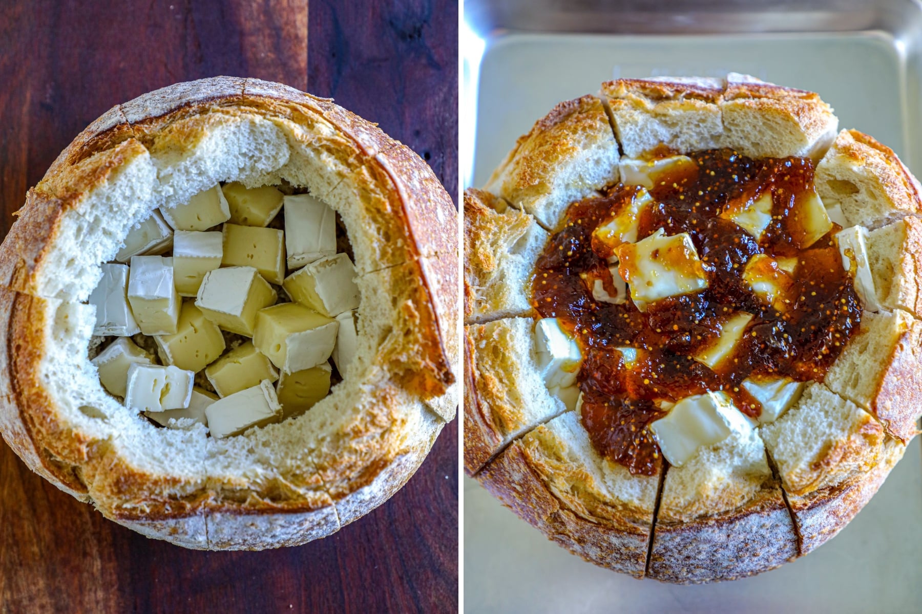 Brie Bread Bowl Recipe - Bonappeteach