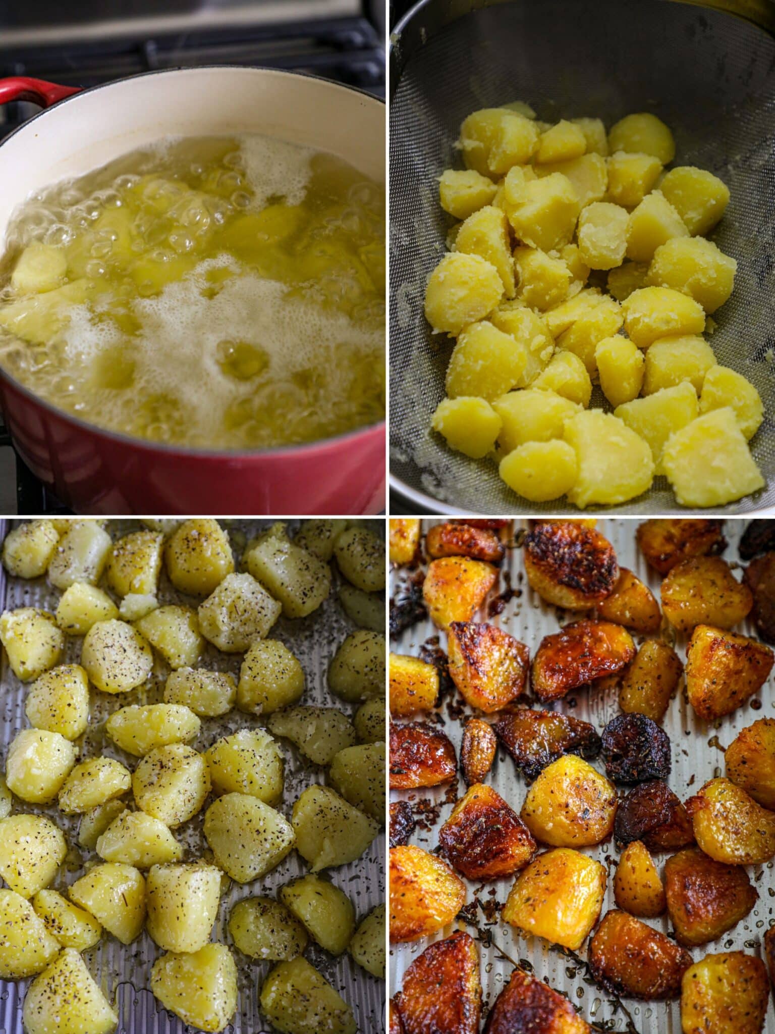 Duck Fat Roasted Potatoes - Bonappeteach
