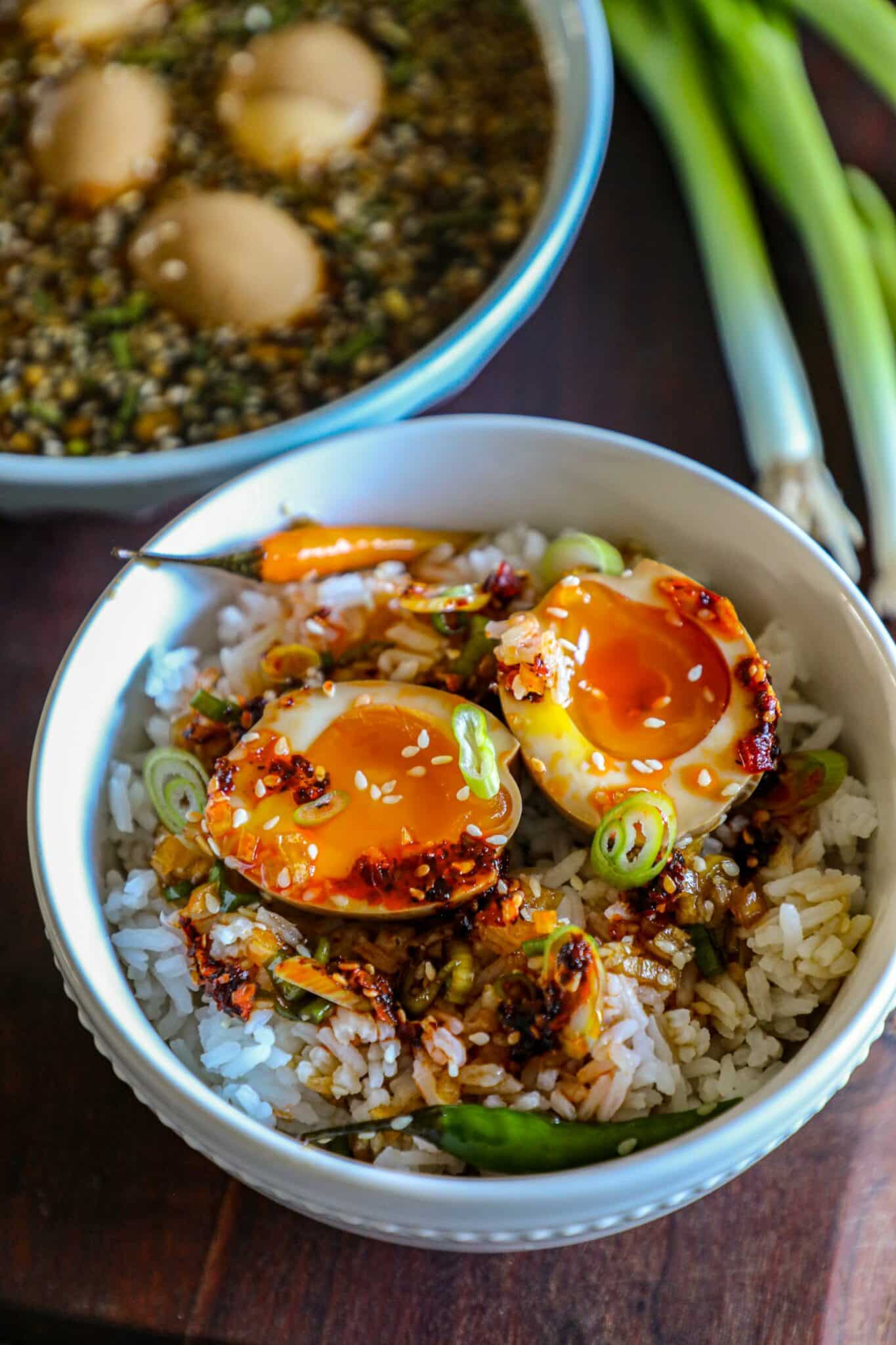 Korean Marinated Eggs Recipe (Mayak Gyeran) - Bonappeteach