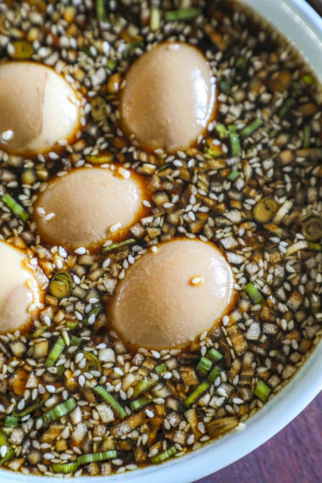 Korean Marinated Eggs Recipe (Mayak Gyeran) - Bonappeteach