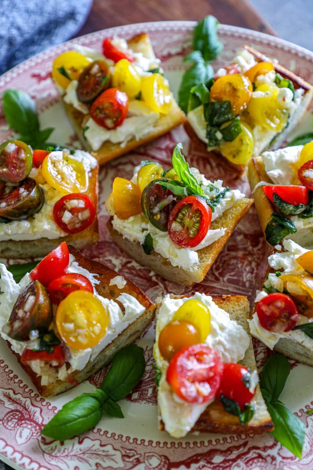 Burrata Bruschetta Recipe - Bonappeteach