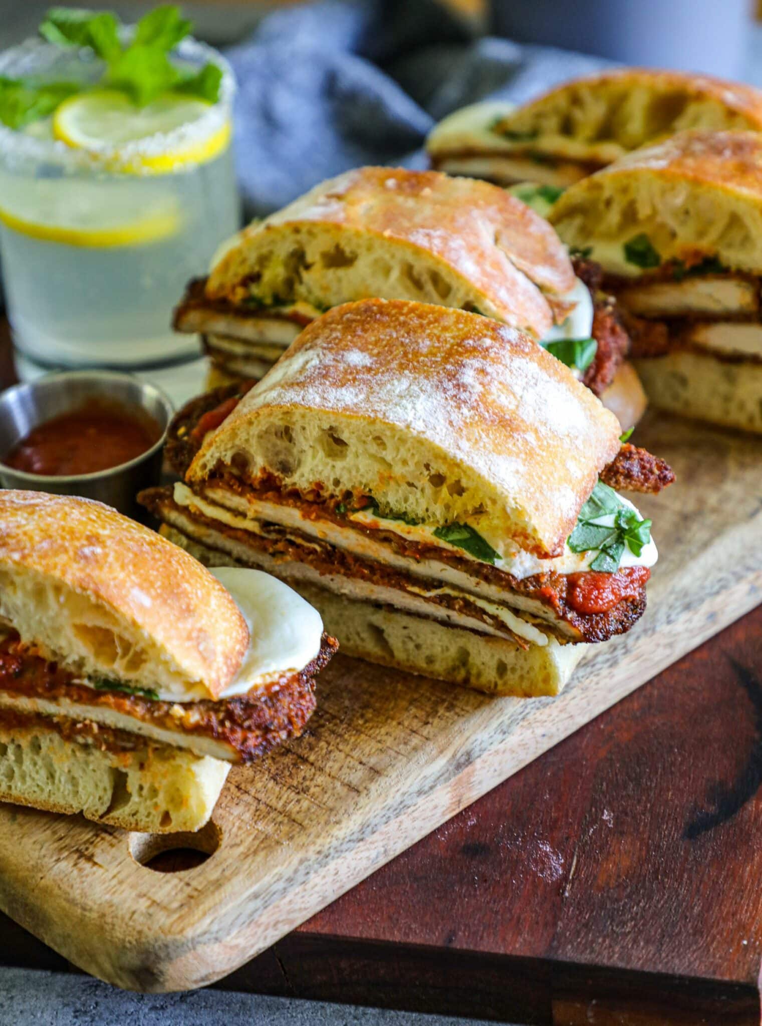 Chicken Parmesan Sandwich Recipe - Bonappeteach